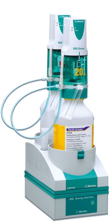 846 Dosing Interface: automated liquid handling | Metrohm