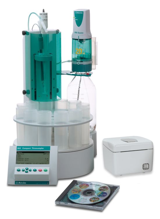 862 Salt Compact Titrosampler with printer | Metrohm