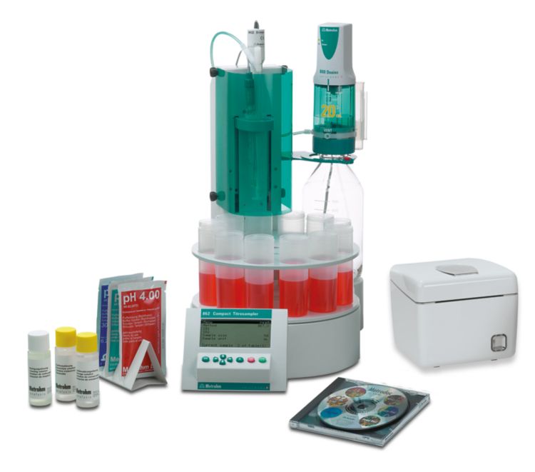 862 Food/Beverage Compact Titrosampler with printer | Metrohm