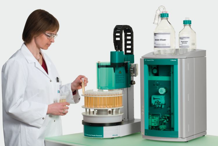 Drinking water quality by EPA 300.1 | Metrohm
