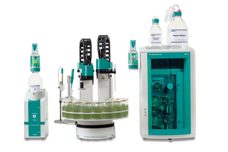 TitrIC Vario pro III – The professional hyphenated IC and titration system with lockable sample ...