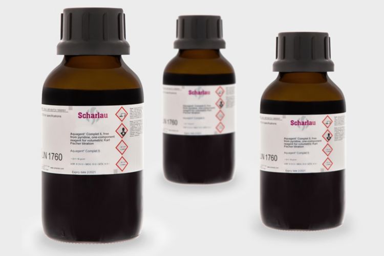 Volumetric Karl Fischer titration with Scharlau Aquagent® reagents ...
