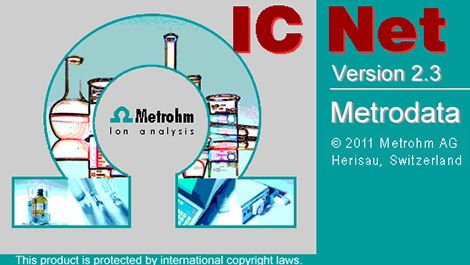 IC Net (ukončená podpora) | Metrohm