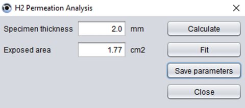Hydrogen permeation with a single instrument according to ASTM G148 ...