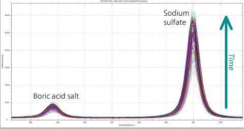 Inline analysis of borate and sulfate solutions with Raman spectroscopy ...